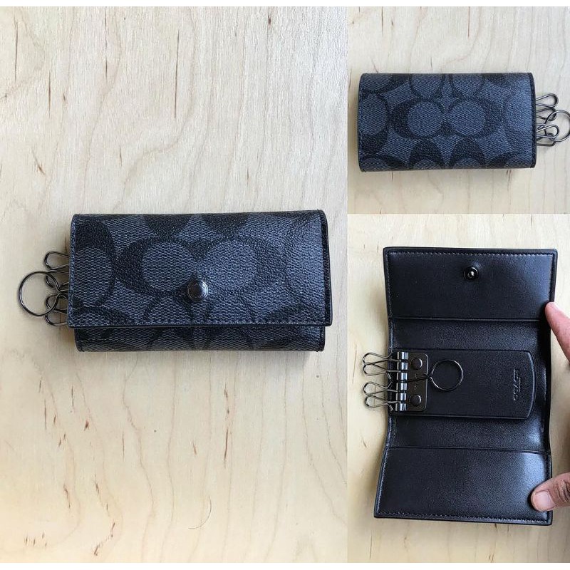 Jual coach stnk key wallet | Shopee Indonesia