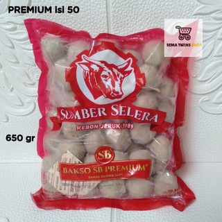 Jual Bakso SUMBER SELERA PREMIUM isi 50 - Baso Daging Sapi Asli Kebon ...