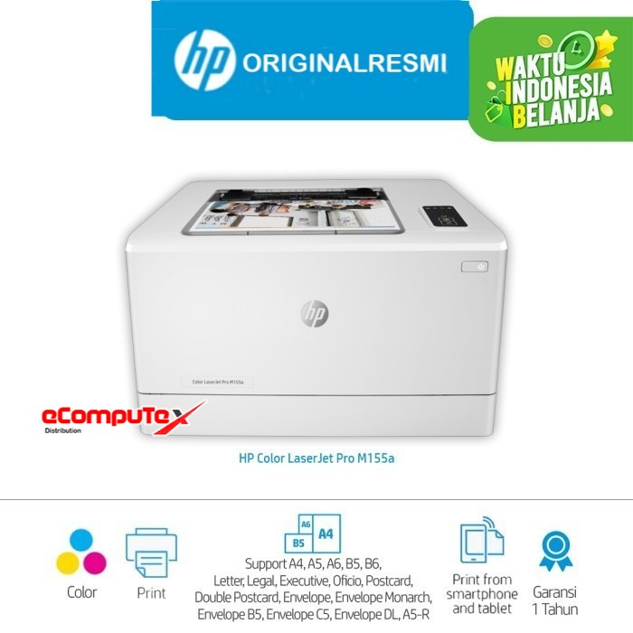 Jual PRINTER HP LASERJET M155A COLOR / HP LASER JET M155 A / M 155 A ...