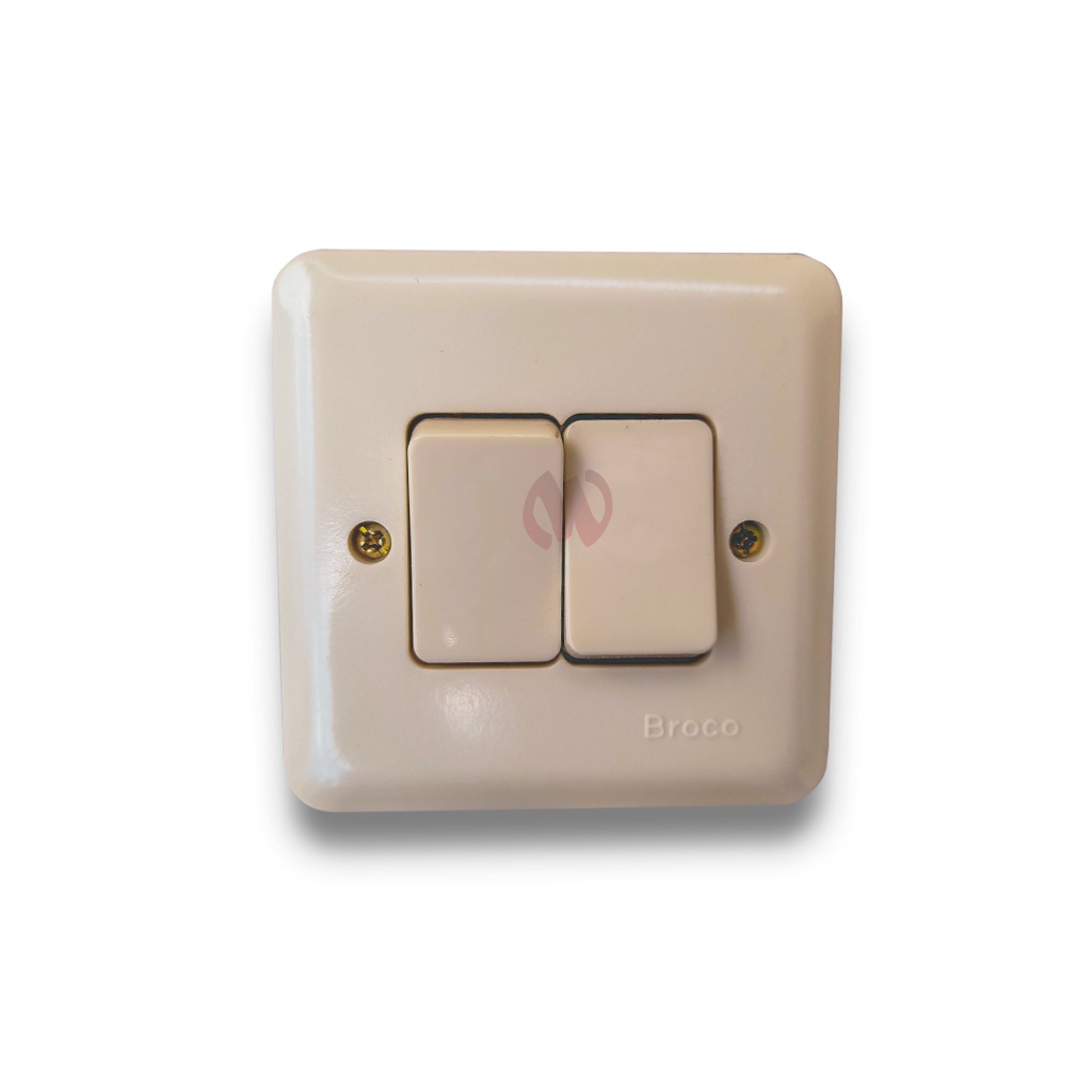 Jual Broco Saklar Switch Tanam 6621U ( Satu Switch ) 6622U ( Dua Switch ...
