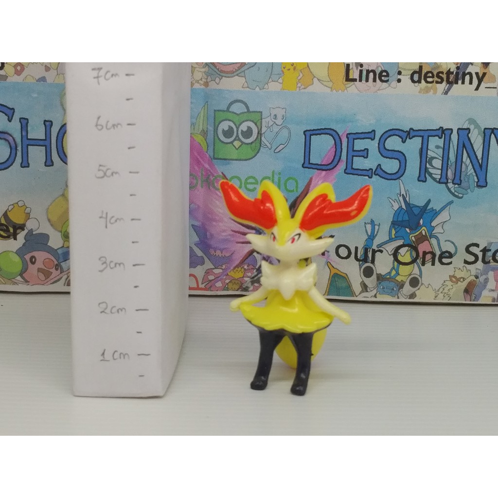 Jual Braixen Mode A Pokemon Figure Gen 6 Mainan Anak | Shopee Indonesia
