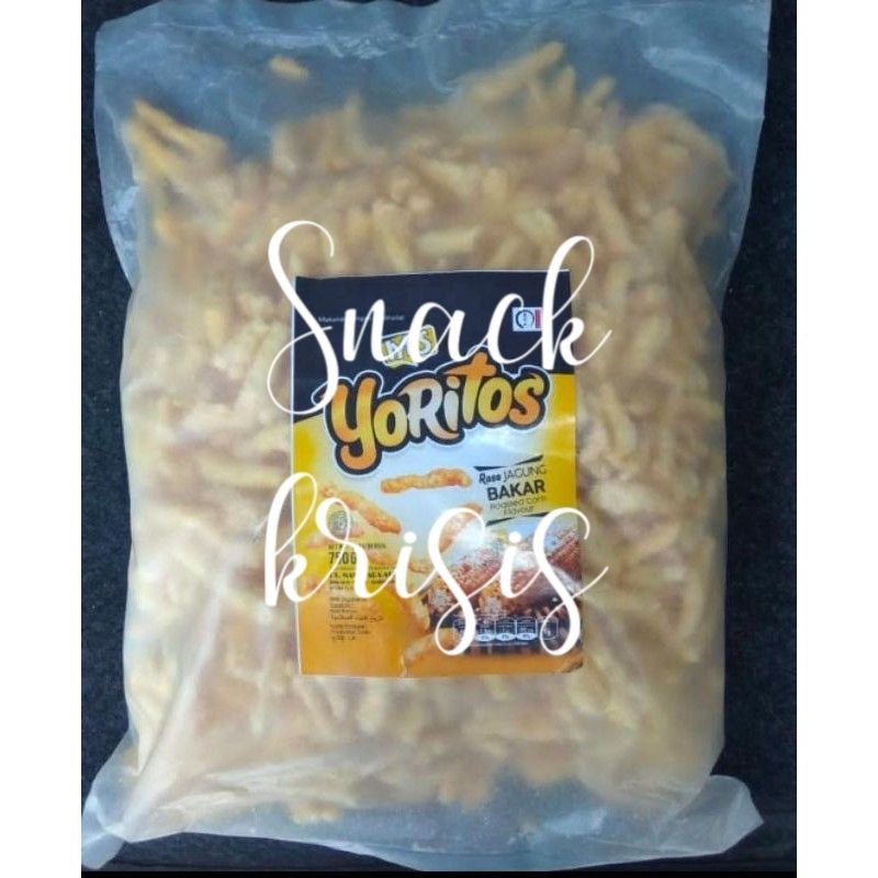 Jual Yoritos rasa jagung bakar kemasan repack 250 gram enak terasa ...