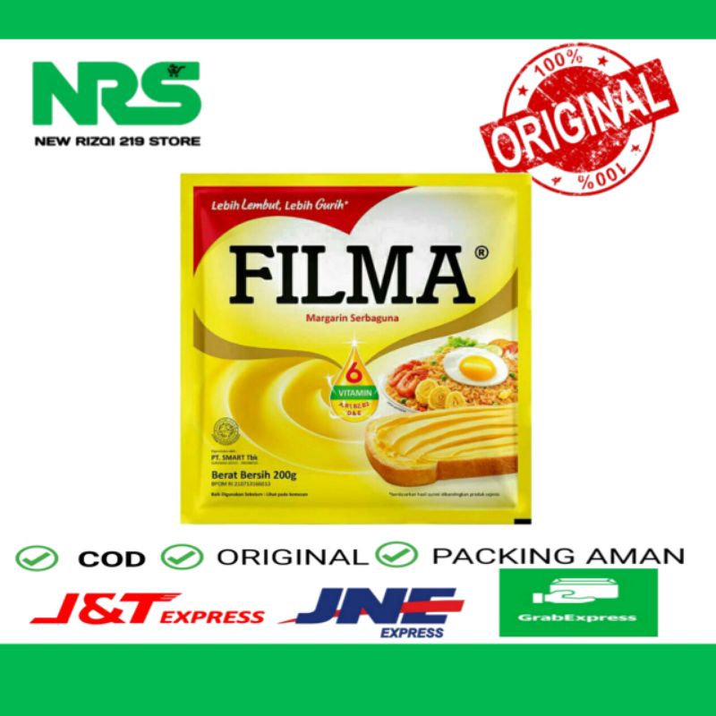 Jual Filma Margarine Serbaguna / Margarin Filma 200gr | Shopee Indonesia