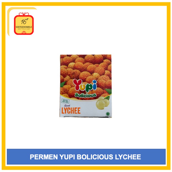 Jual PERMEN YUPI BOLICIOUS LYCHEE | Shopee Indonesia