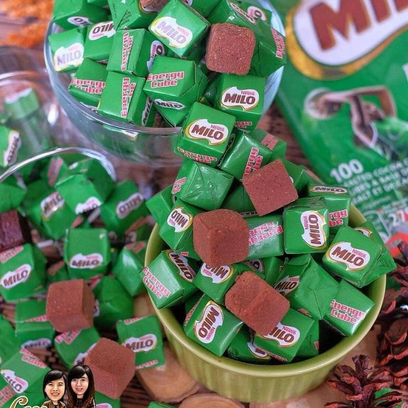 Jual milo energy cube ecer halal/permen milo original malaysia halal ...
