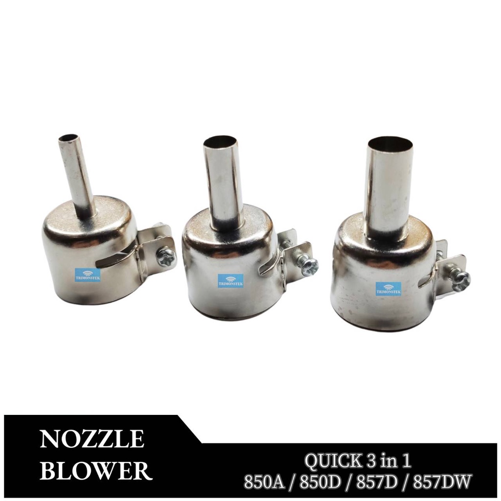 Jual Nozzle Blower QUICK 850A / 850D / 857D / 857DW 3 in 1 Mata Solder ...