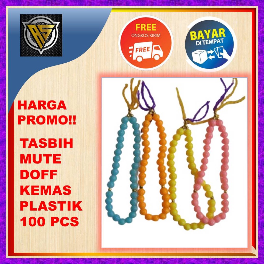 Jual (100 PCS) Souvenir Pernikahan Tasbih Mutiara Kecil Plastik Mini 33 ...