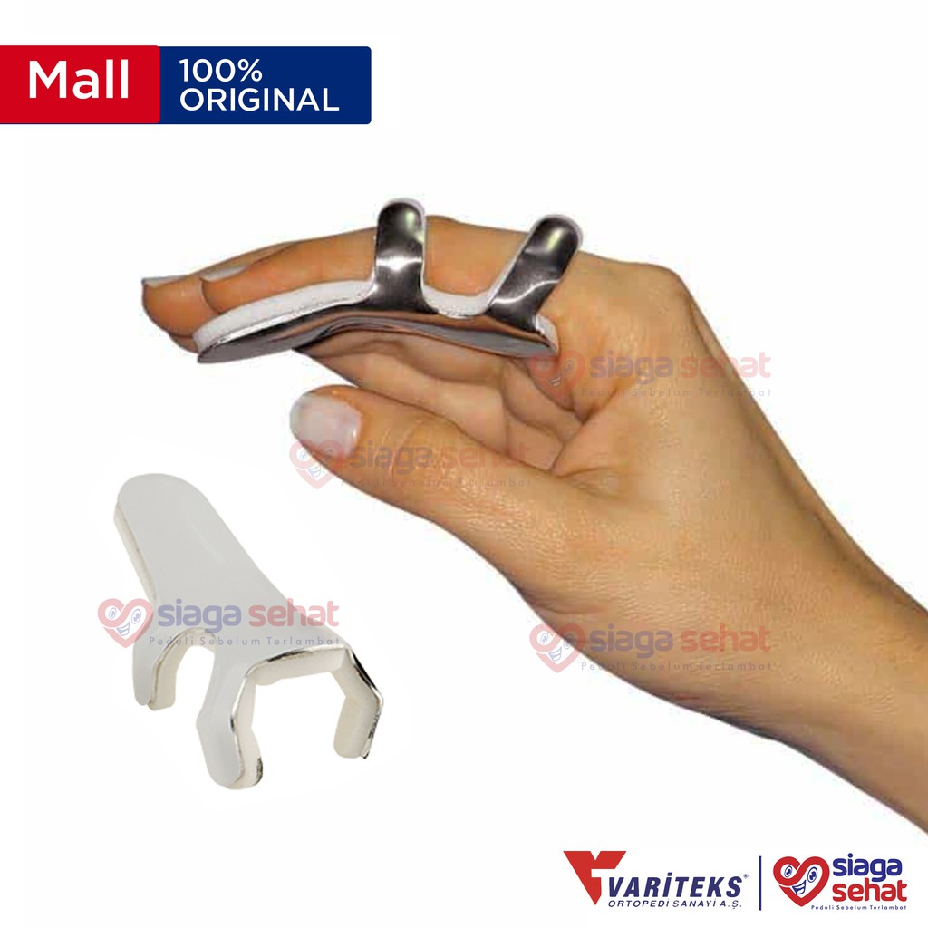 Jual Finger Splint - Variteks Penyangga Jari Frog Splint (Alat Terapi ...