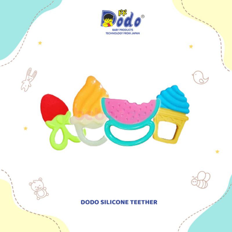 Jual Dodo Silicone Teether Fancy Series-Gigitan Bayi | Shopee Indonesia