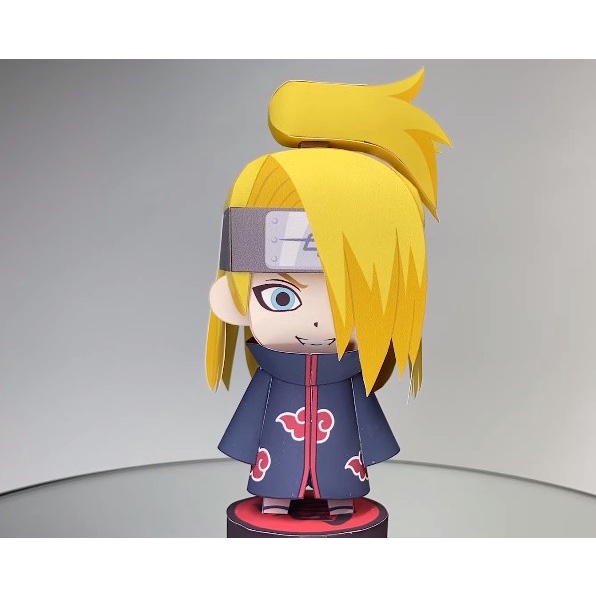 Jual Chibi Deidara Akatsuki Naruto Shippuden Papercraft | Shopee Indonesia