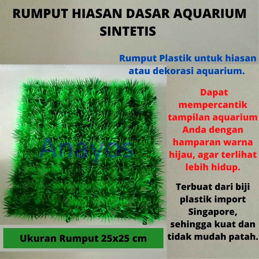 Jual Rumput dasar akuarium aquascape bahan sintesis | Shopee Indonesia
