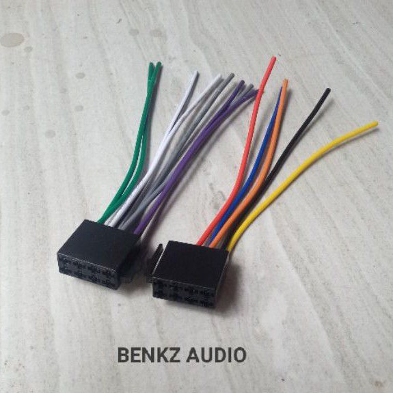 Jual Soket headunit ISO kabel soket radio tape model dua lobang soket ...