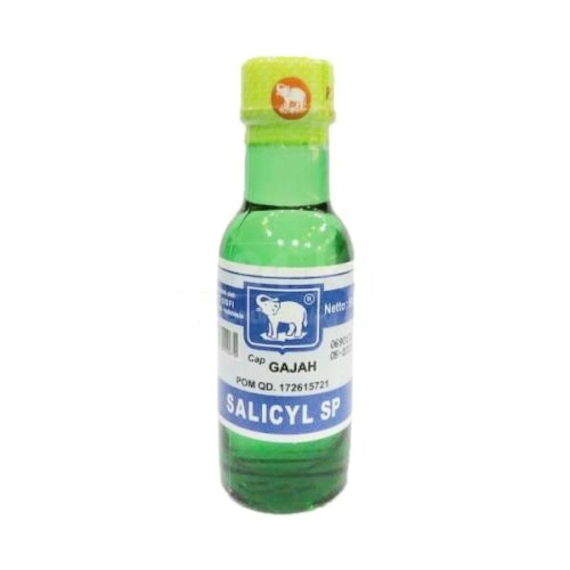 Jual salicyl sp cap gajah spiritus obat gatal panu kurap jamur botol ...