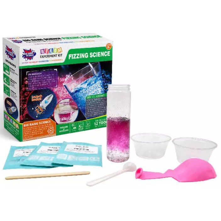 Jual Big Bang Science Fizzing Science acid and base experiment mainan ...