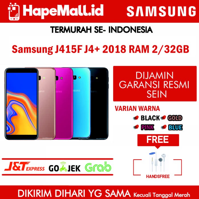 Jual HP SAMSUNG GALAXY J415F J4 PLUS 32GB GARANSI RESMI SEIN | Shopee ...