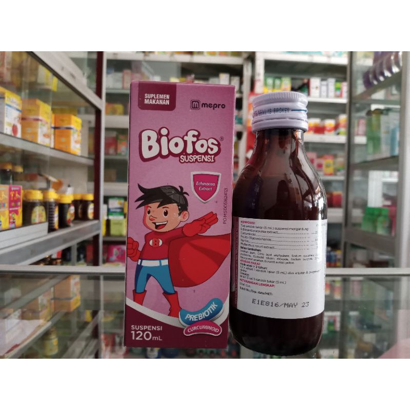 Jual BIOFOS SUSPENSI SIRUP 120 ML | SUPLEMEN MAKANAN - ED 10/2025 ...