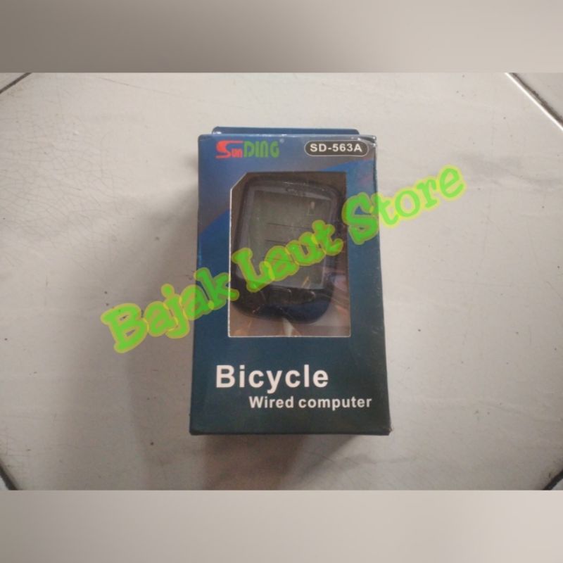 Jual Speedometer sepeda SunDing SD-563A waterproof + backlight | Shopee Indonesia