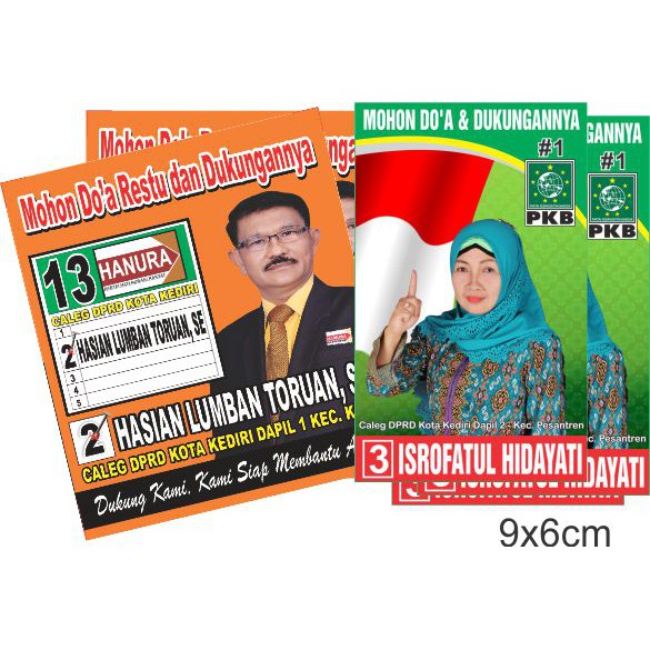 Jual STICKER MOHON DOA RESTU CALEG | Shopee Indonesia