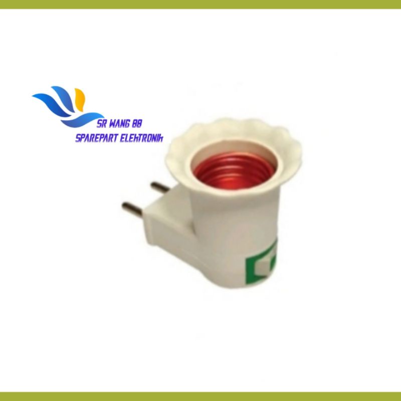 Jual Fitting lampu dinding switch / fitting colok saklar | Shopee Indonesia