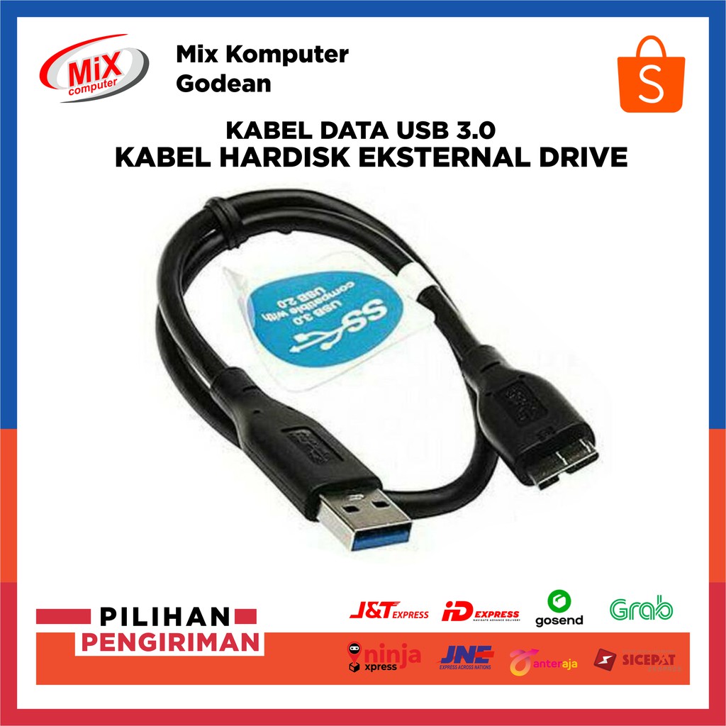 Jual Kabel Data Hardisk Eksternal 2.5 inch USB 3.0 | Shopee Indonesia