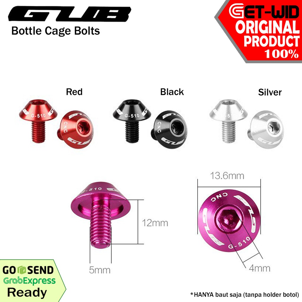 Jual Baut Tempat Botol Minum Sepeda Disc Brake Bolt Head Gub | Shopee ...