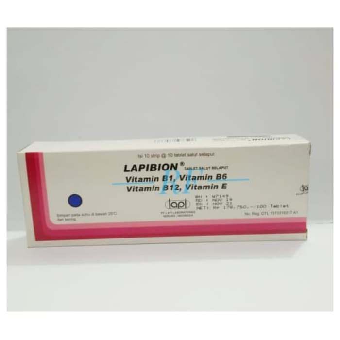 Jual Lapibion Tablet isi 100 (Lapi) | Shopee Indonesia