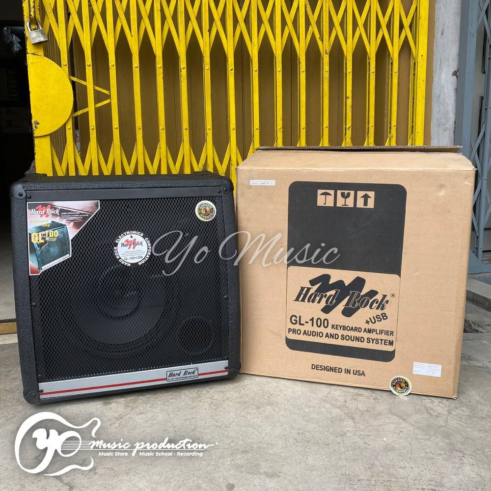 Jual Speaker GL 100 Hardrock Ampli Keyboard 12Inch USB Bluetooth ...