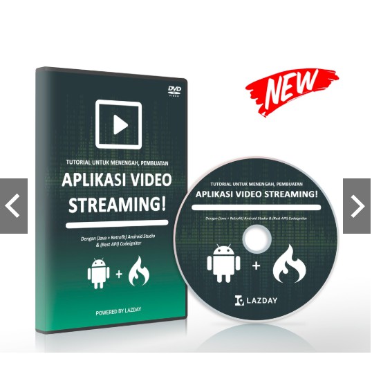 Jual Tutorial Android Studio Dengan Codeigniter Membuat Aplikasi Video ...