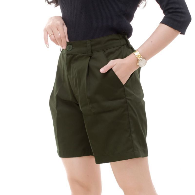 Jual Coleo Pants Celana pendek wanita Korean style Celana hotpants wanita trend terbaru 2022 ...