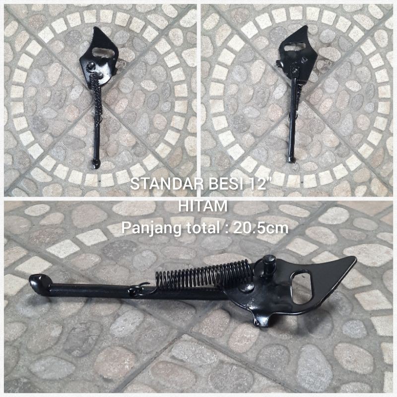 Jual STANDAR BESI 12"-16"-20"-24-26" HITAM | Shopee Indonesia