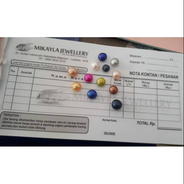 Jual Butiran mutiara tawar 8mm( FREE SERTIFIKAT NO BOX) | Shopee Indonesia