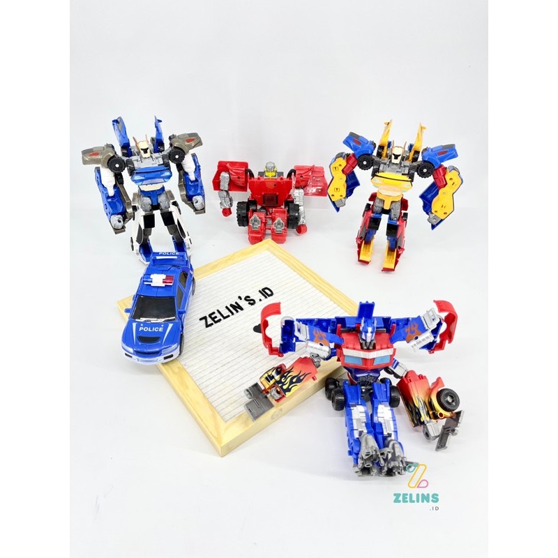 Jual Robot Transformer l Mainan Robot Transformasi Mobil l Mobil ...
