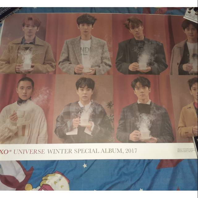 Jual POSTER ALBUM EXO UNIVERSE OFFICIAL | Shopee Indonesia