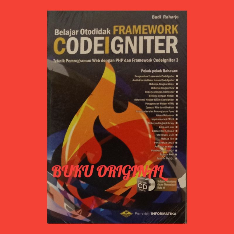 Jual belajar otodidak framework codeigniter | Shopee Indonesia Jual belajar otodidak framework codeigniter | Shopee Indonesia