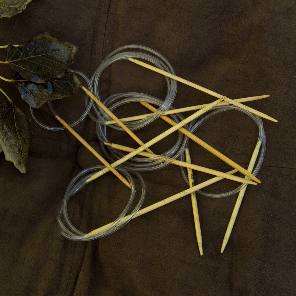 Jual Jarum Rajut Melingkar 120 cm / 48 Inci | Circular Knitting Needle ...