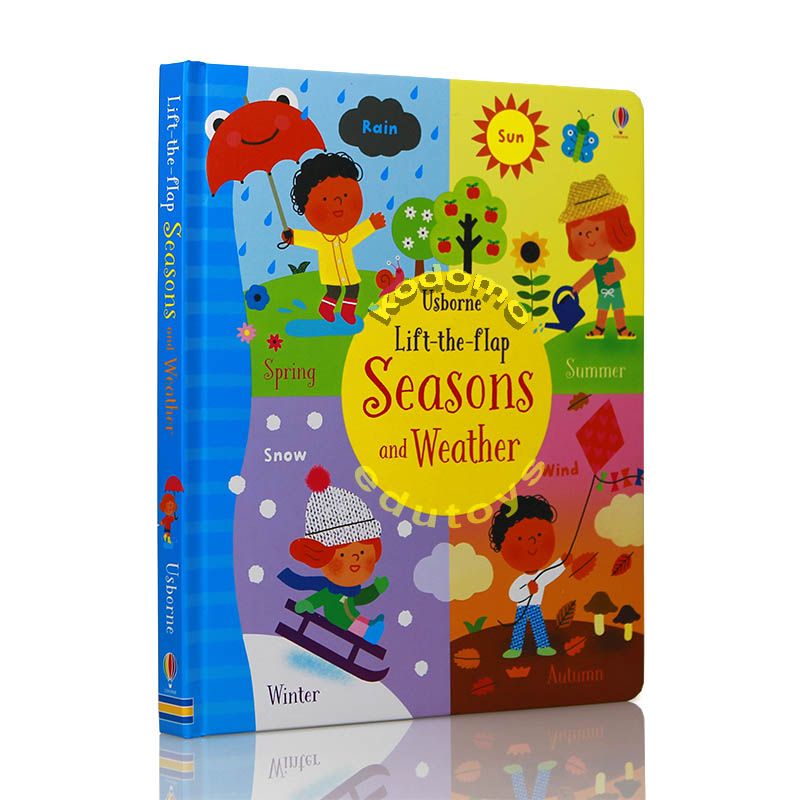 Jual Usborne Lift-the-flap Seasons and Weather | Shopee Indonesia
