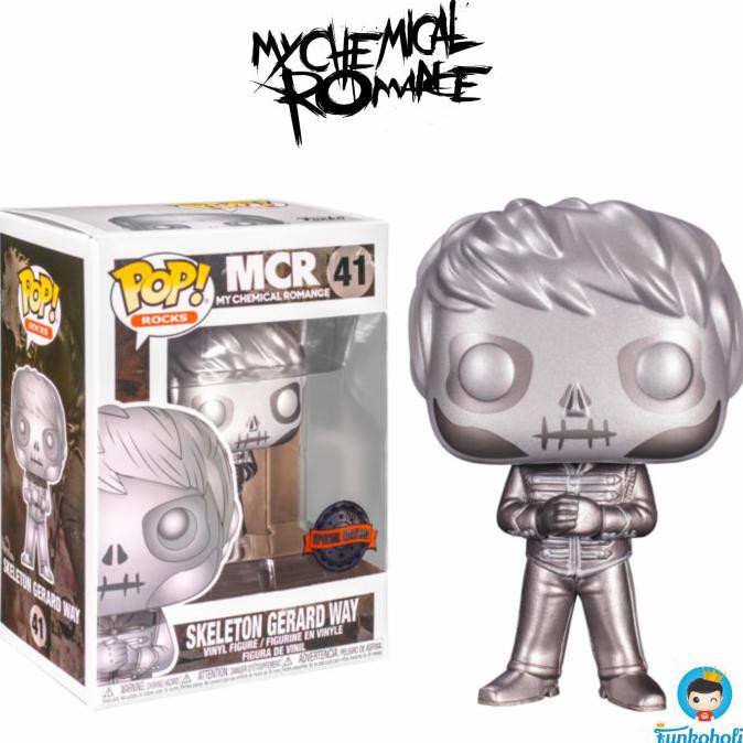Jual Cantik Funko Pop! My Chemical Romance - Skeleton Gerard Way ...