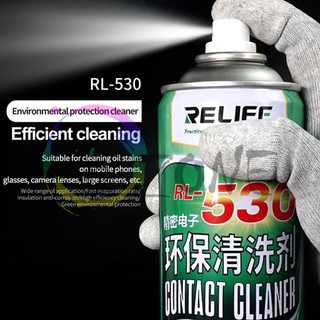 Jual CONTACT CLEANER RELIFE RL-530 550ML CAIRAN PEMBERSIH KACA LCD DAN ...