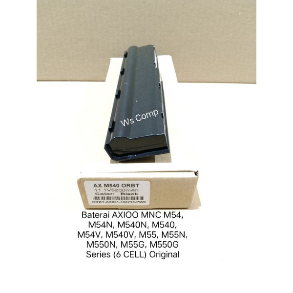 Jual Baterai AXIOO MNC M54 M54N M540N M540 M54V M540V M550N M550G ...