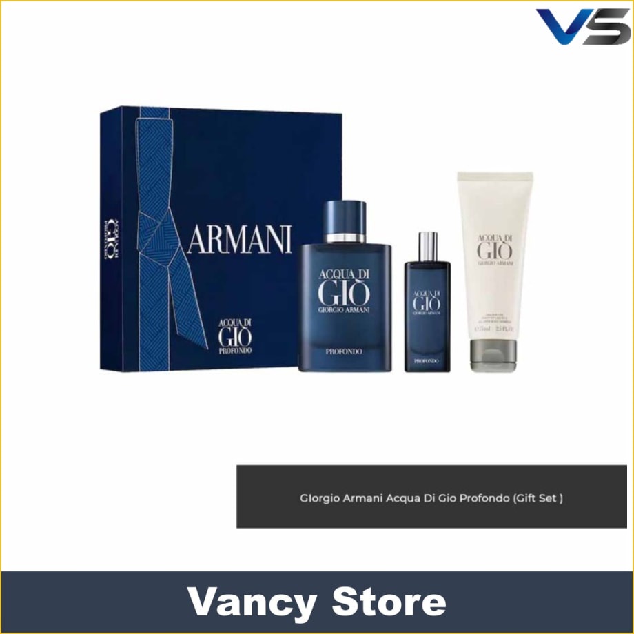 Jual Parfum Original G.A Acqua Di Gio Profondo EDP GIFT SET | Shopee ...