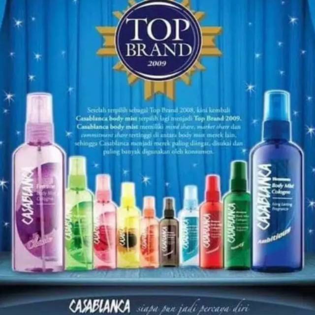 Jual Casablanca body mist cologne 100 ml | Shopee Indonesia