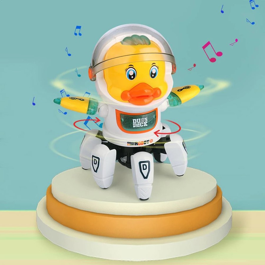 Jual Mainan Space Duck / Robot Dancing Space Duck Kado ulang Tahun Anak ...