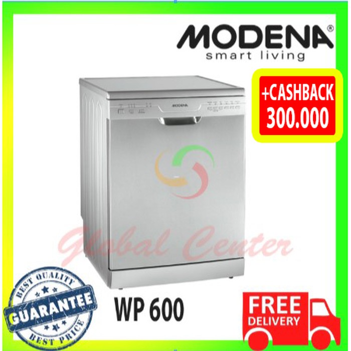 Jual Modena Freestanding Dishwasher Mesin Cuci Piring VALIDO WP 600 ...