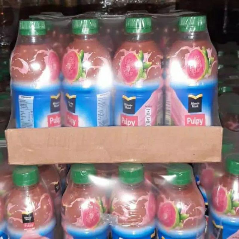 Jual Pulpy guava minute maid isi 12 botol | Shopee Indonesia