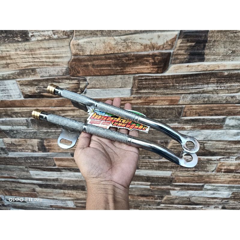 Jual Behel cb panjang begel cb panjang besi Carter + manisan kuningan ...