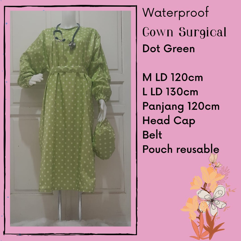 Jual Gown protector safety gown gown medis gown pelindung APD ...