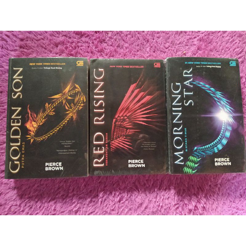 Jual paket lengkap trilogy red rising golden son morning star | Shopee ...