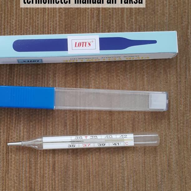 Jual Termometer Manual Thermometer Pengukur Suhu Badan Anak dan Dewasa ...
