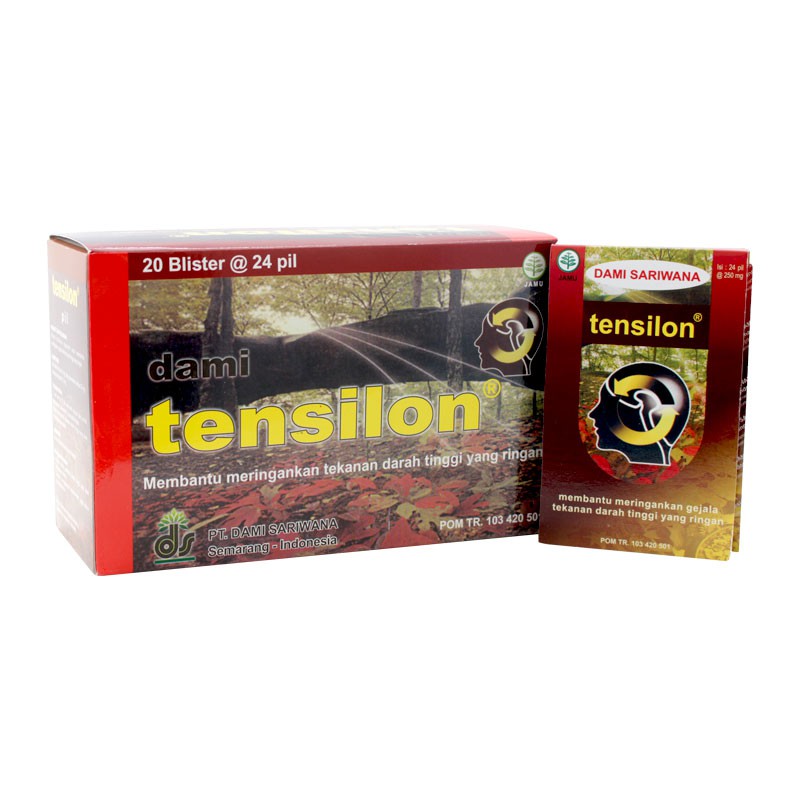 Jual Dami Sariwana Tensilon (20 Blister @ 24 Pil) | Shopee Indonesia