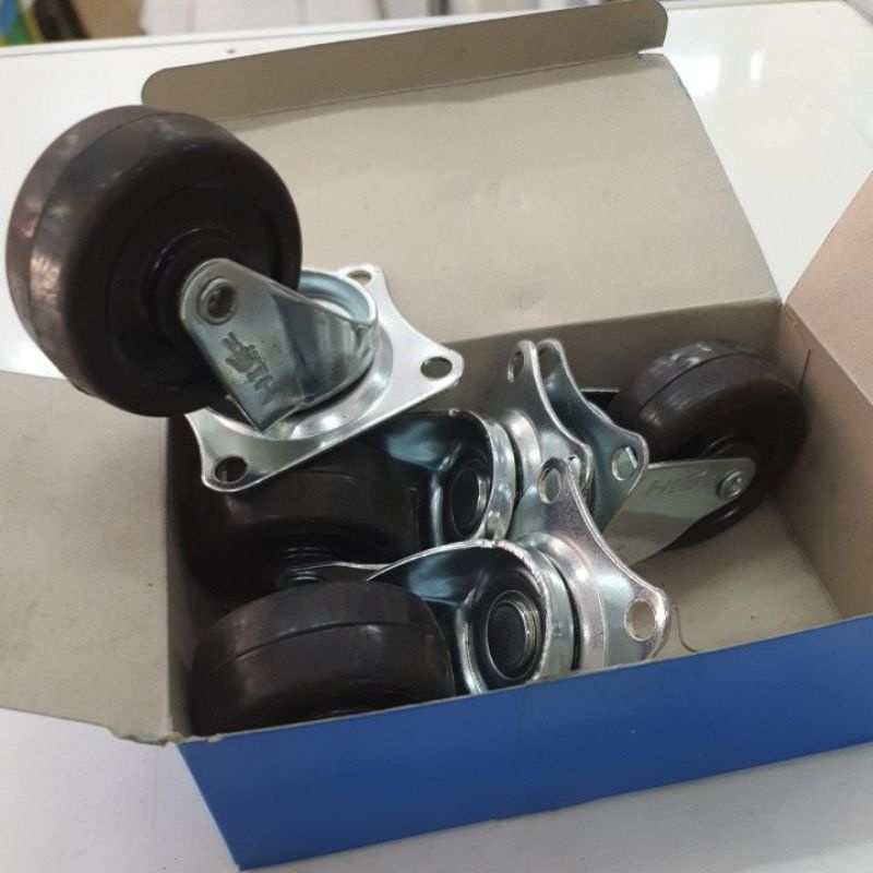 Jual Roda etalase 2 inch / Roda Caster 2 inch / Roda Meja / Roda ...